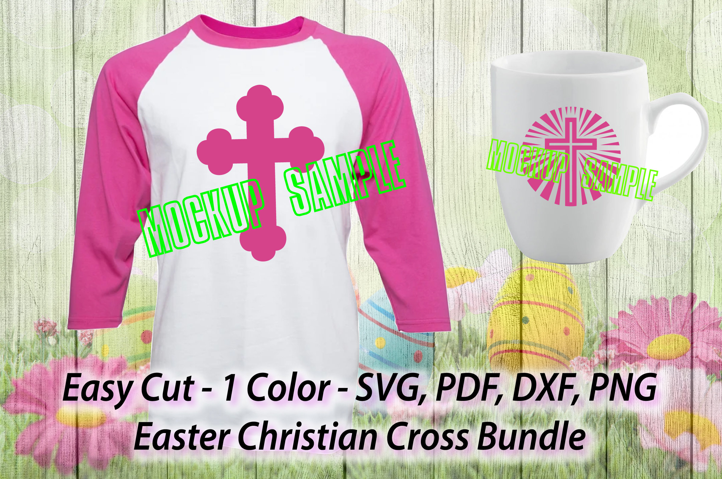 Christian Cross Designs Easter Bundle 40 Unique Christian - Etsy