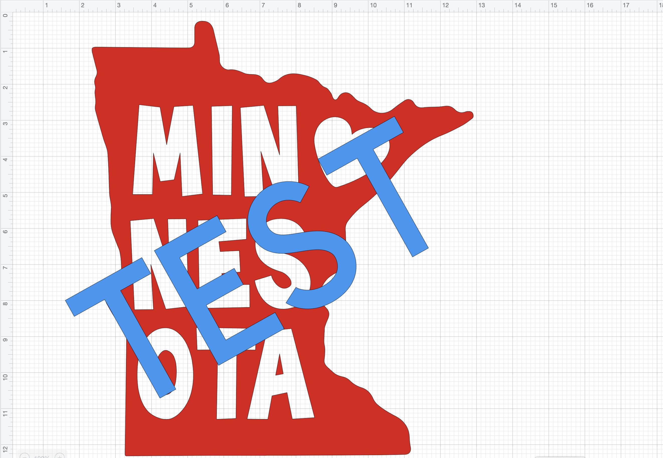 Minnesota Nice State Map Design MN Minn Svg Silhouette - Etsy
