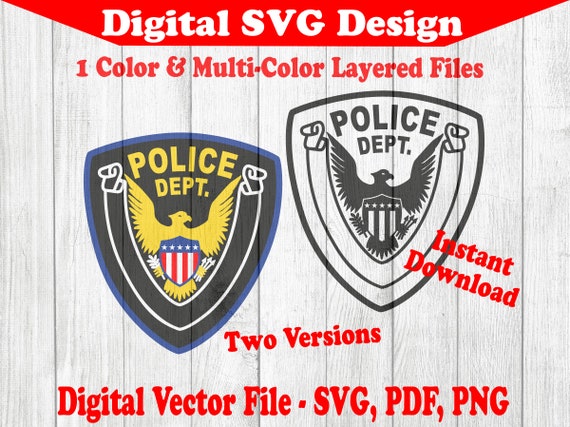Police Patch Design