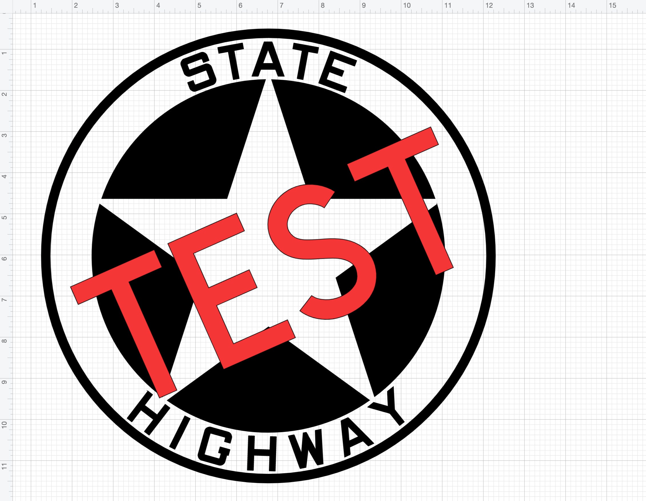 Texas Highway Sign Graphics 4 Designs Texas State SVGs Vintage | Etsy