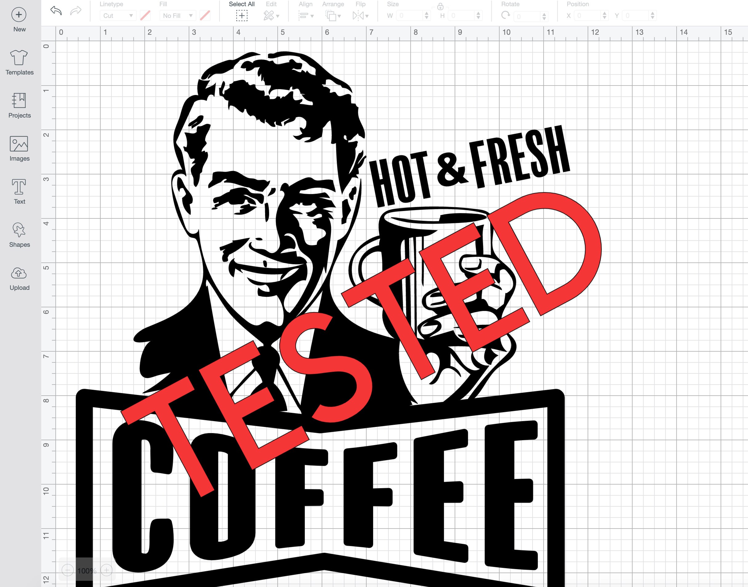 Retro Coffee Sign Design SVG Fresh & Hot Svg 1 Color Vector - Etsy