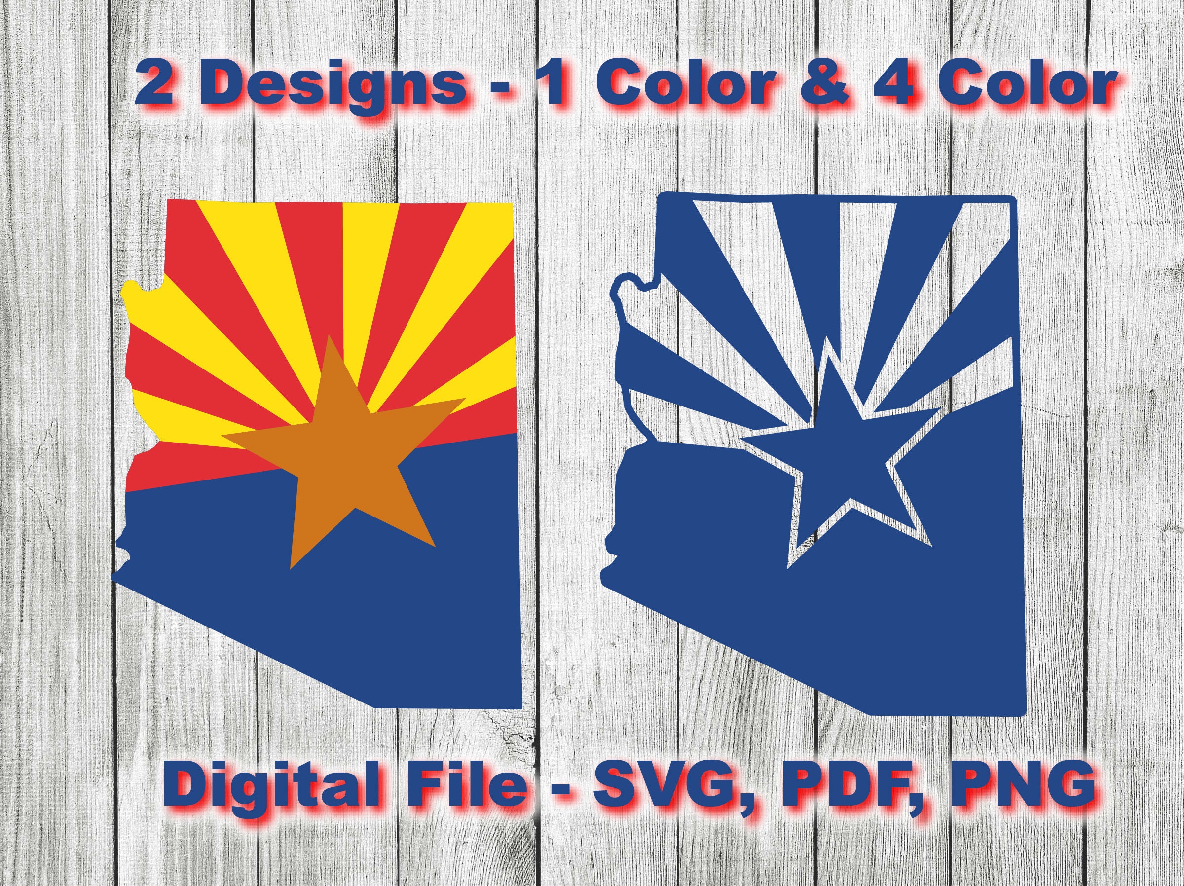 Arizona State Map Clipart