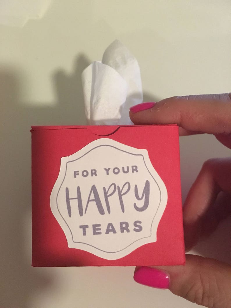 For Your Happy Tears Tissue Boxes - Etsy