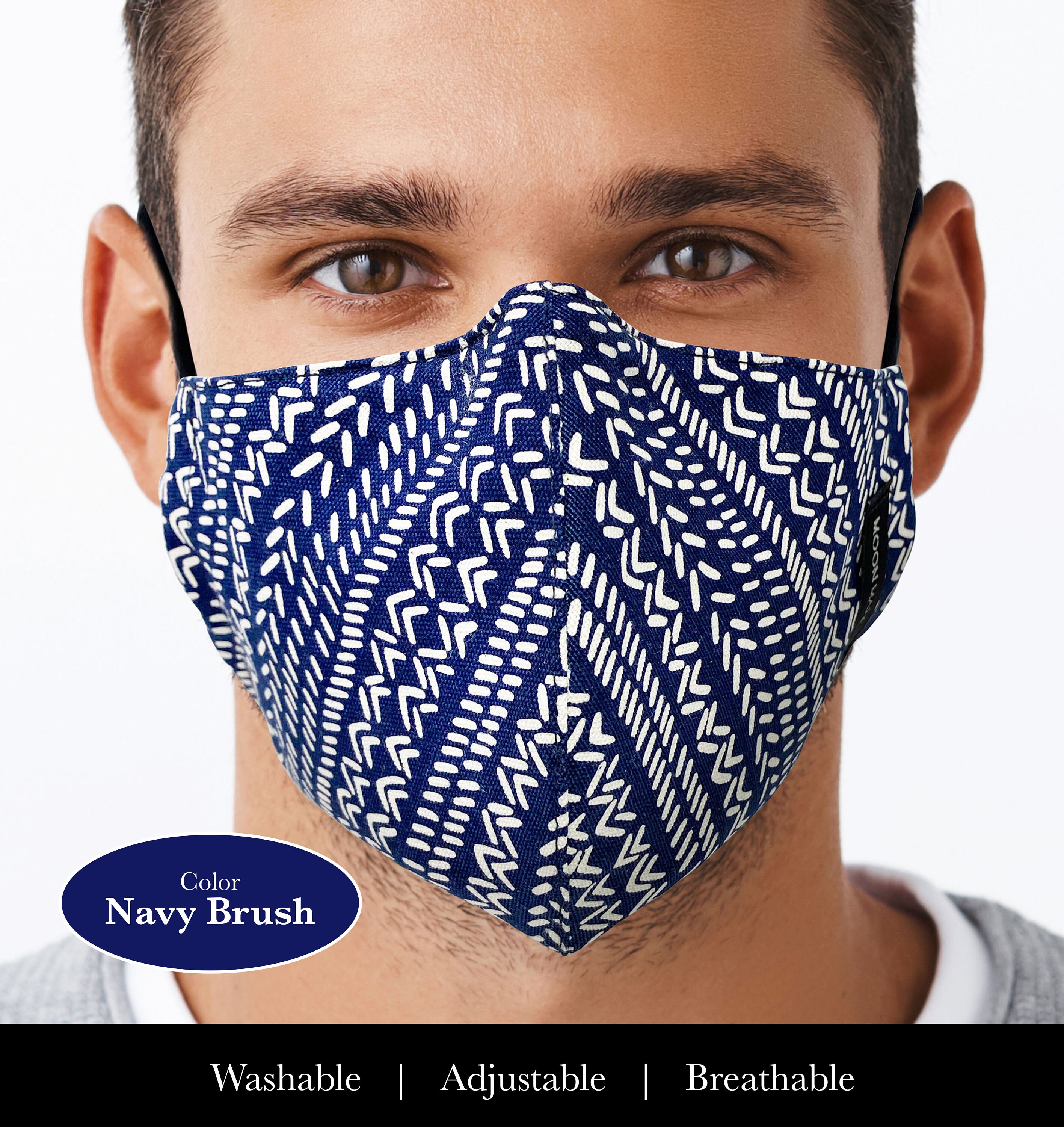 SHIP NEXT DAY 3-layered Cotton Face Mask With Filter Pocket - Etsy