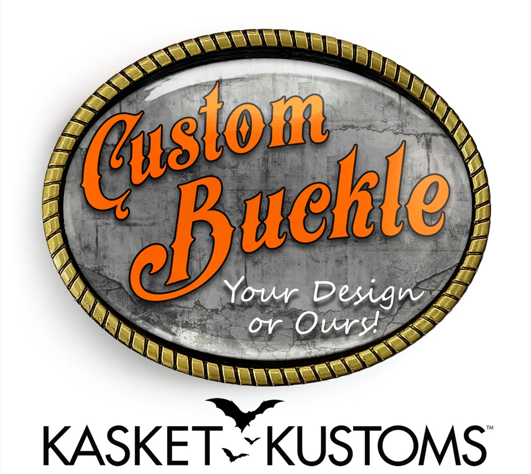Custom Belt Buckle - Personalized Image Design Antique Gold Belt Buckle ...