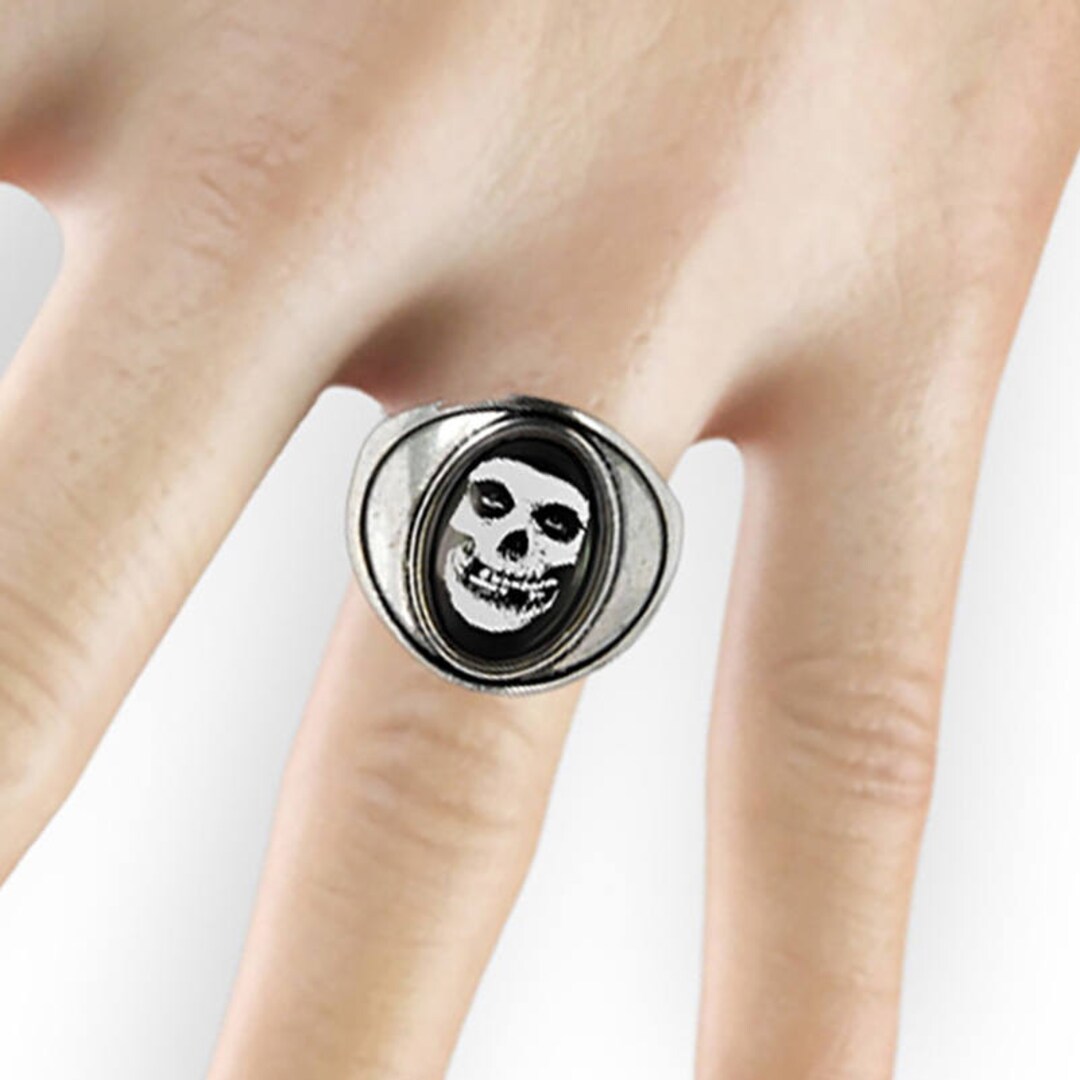 Misfits Crimson Skull Ring Horror Punk Glenn Danzig Antique - Etsy