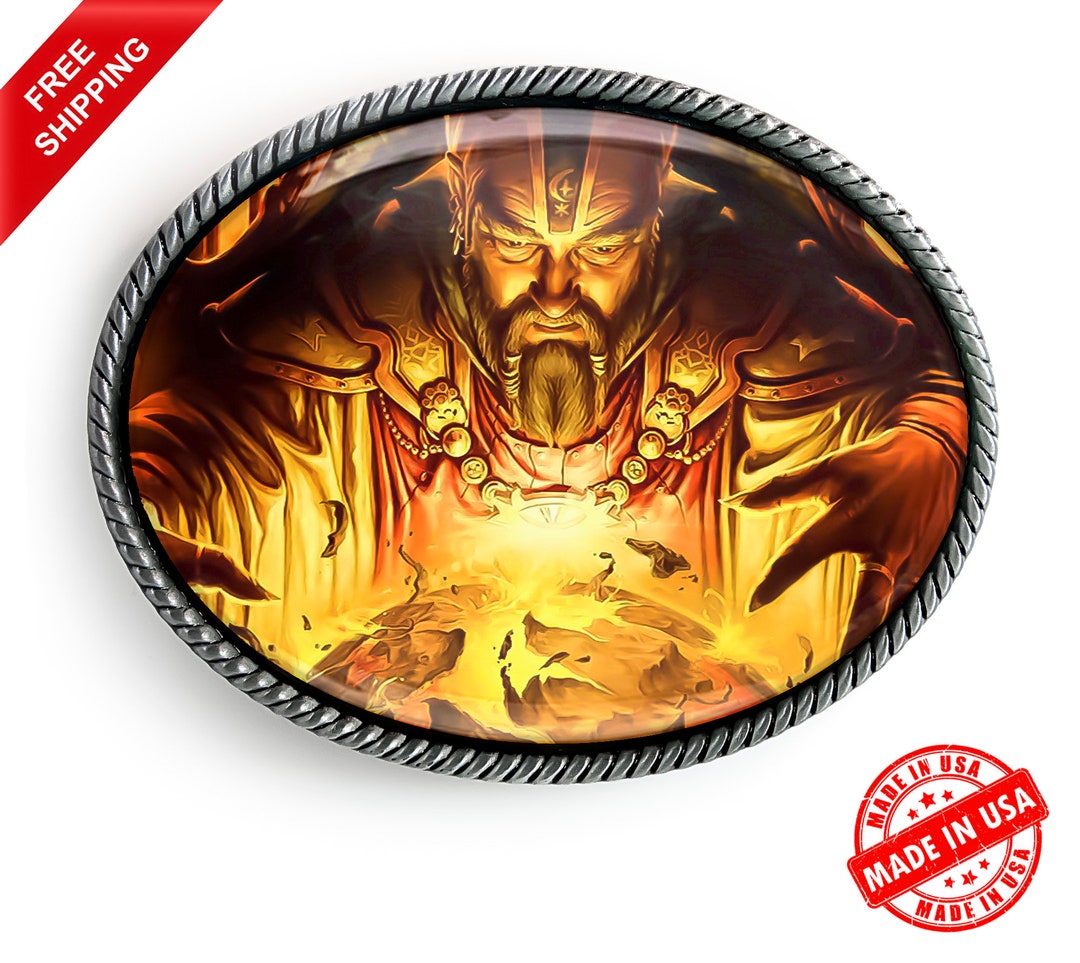 Wizard Belt Buckle Magic Witchcraft Warlock Sorcerer - Etsy