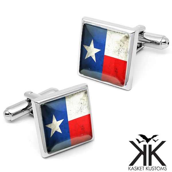 Texas Cufflinks - Etsy