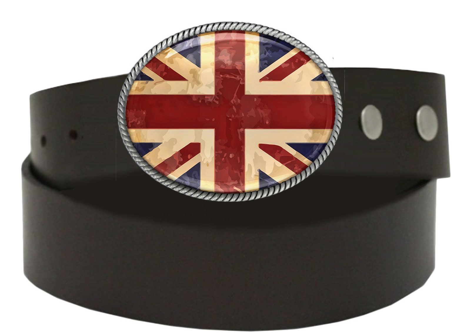 Union Jack Belt Buckle United Kingdom Flag Grunge Antique | Etsy