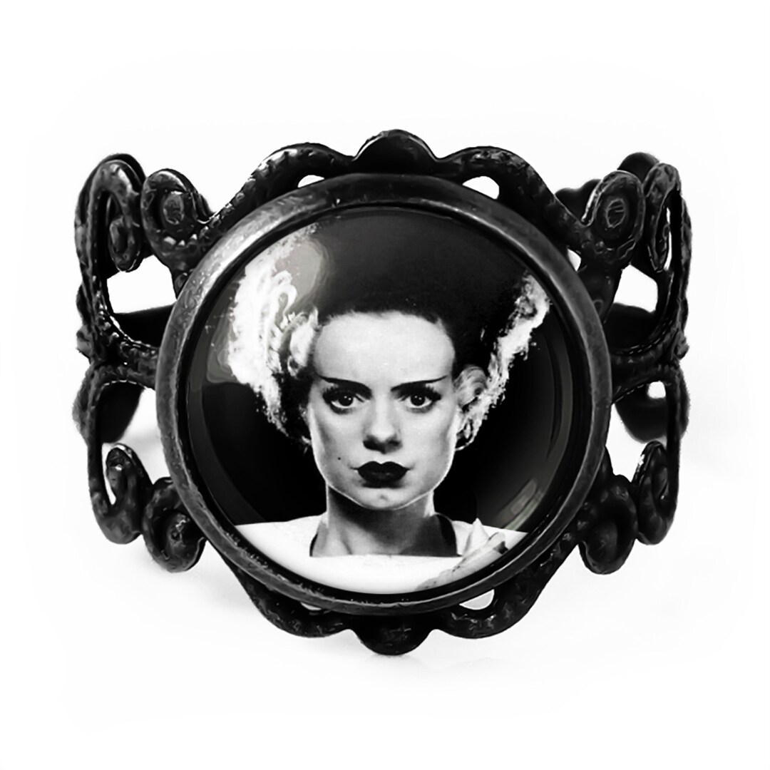 Bride of Frankenstein Ring - Universal Monster Horror Adjustable ...