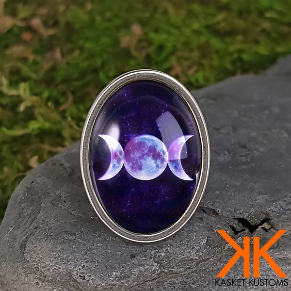 Moon Goddess Ring - Etsy