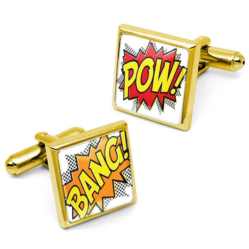 Superhero Cufflinks - Etsy