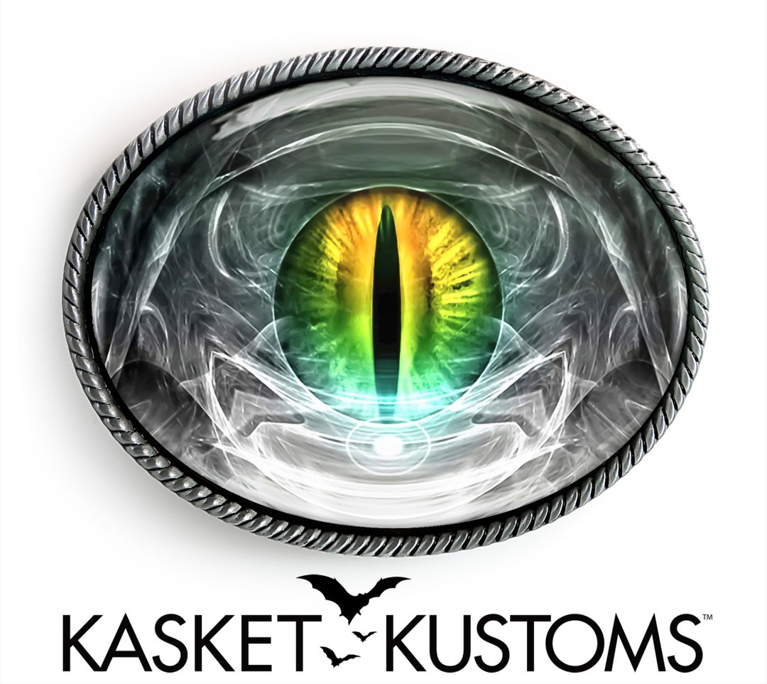 Alien Eye Belt Buckle - Cosplay Sci-fi Fantasy Art Handmade Artisan ...