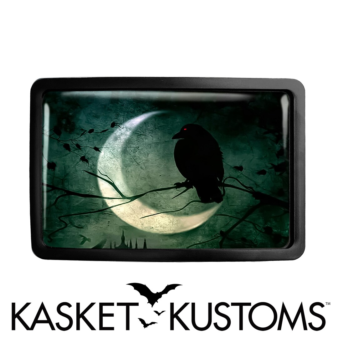 Raven Belt Buckle - Gothic Halloween Crow Men Women Belt Buckle - 953 ...