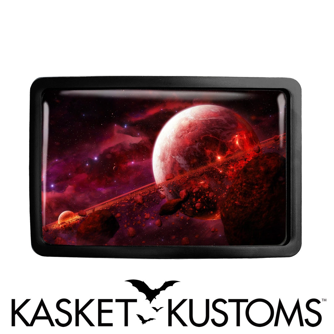 Red Planet Belt Buckle - Alien Fantasy Space Landscape Sci-fi Belt ...