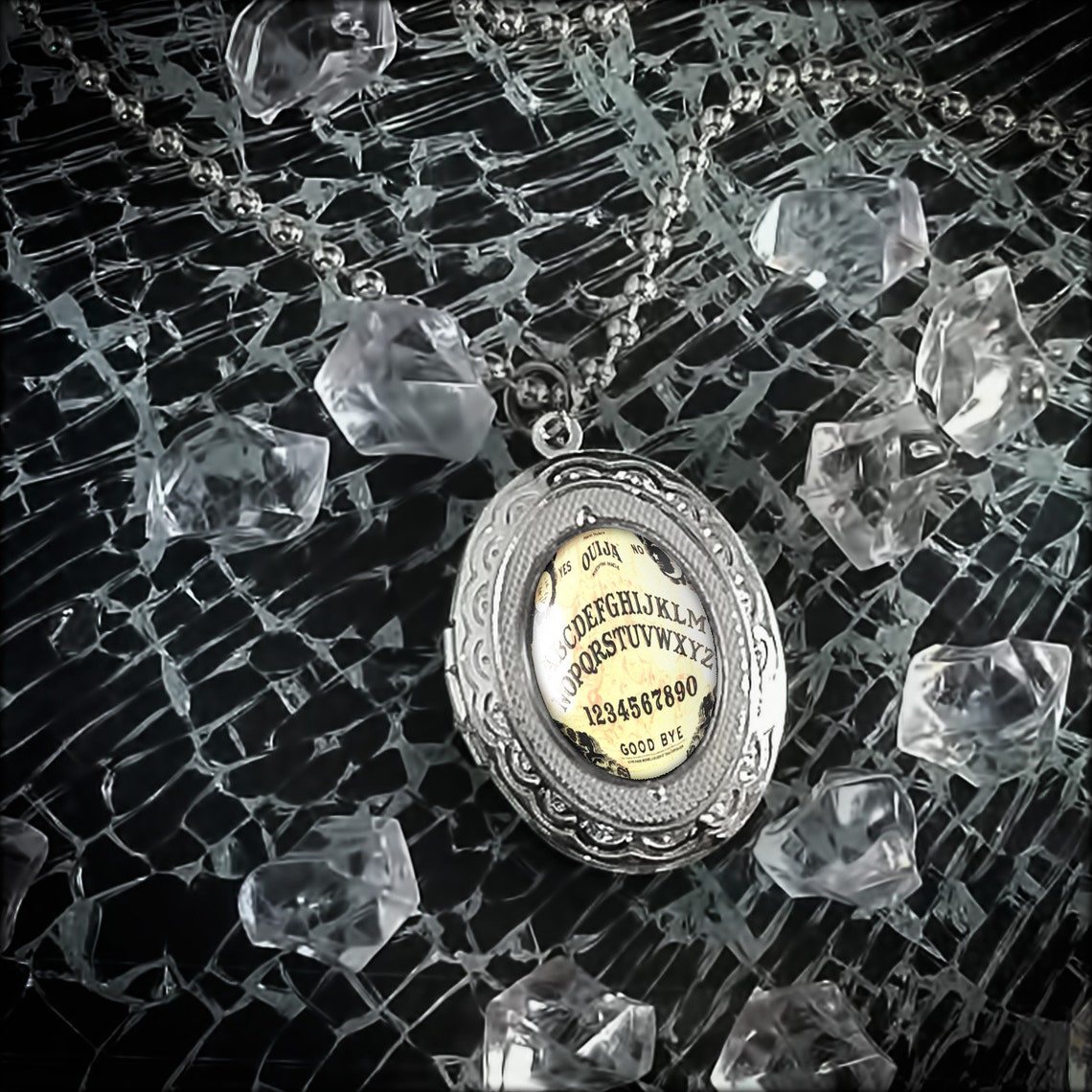 Ouija Board Locket Halloween Horror Gothic Keepsake Pendant - Etsy