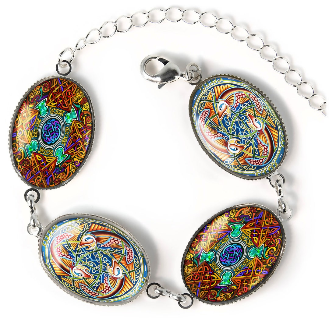 Celtic Charm Bracelet - Irish Knot Design Collection Silver Charm ...