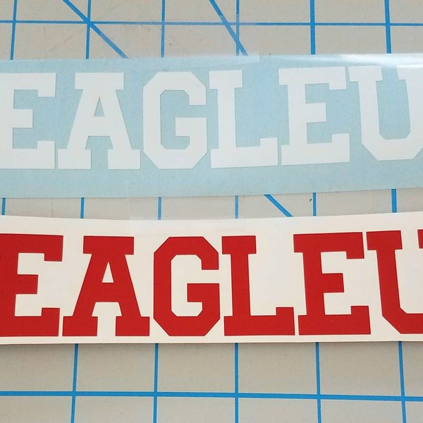 Philadelphia Eagles Window Decals - Etsy