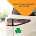 Green Shamrock Car Magnet 5-3/4 Decal Heavy Duty for Car Truck SUV - Etsy