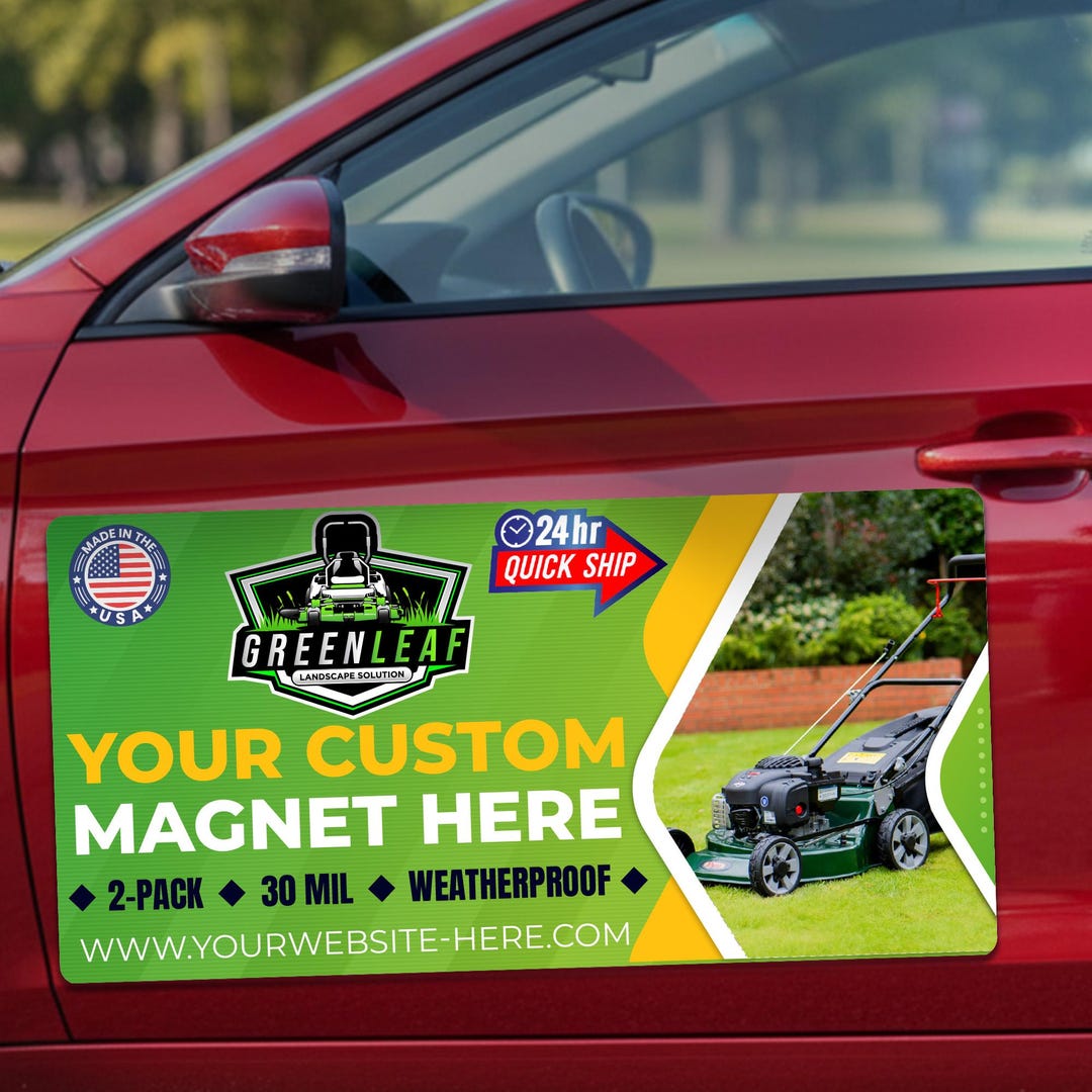 Magnet Me up Custom 12x24 Magnet, for Businesses, Personal Use, and ...