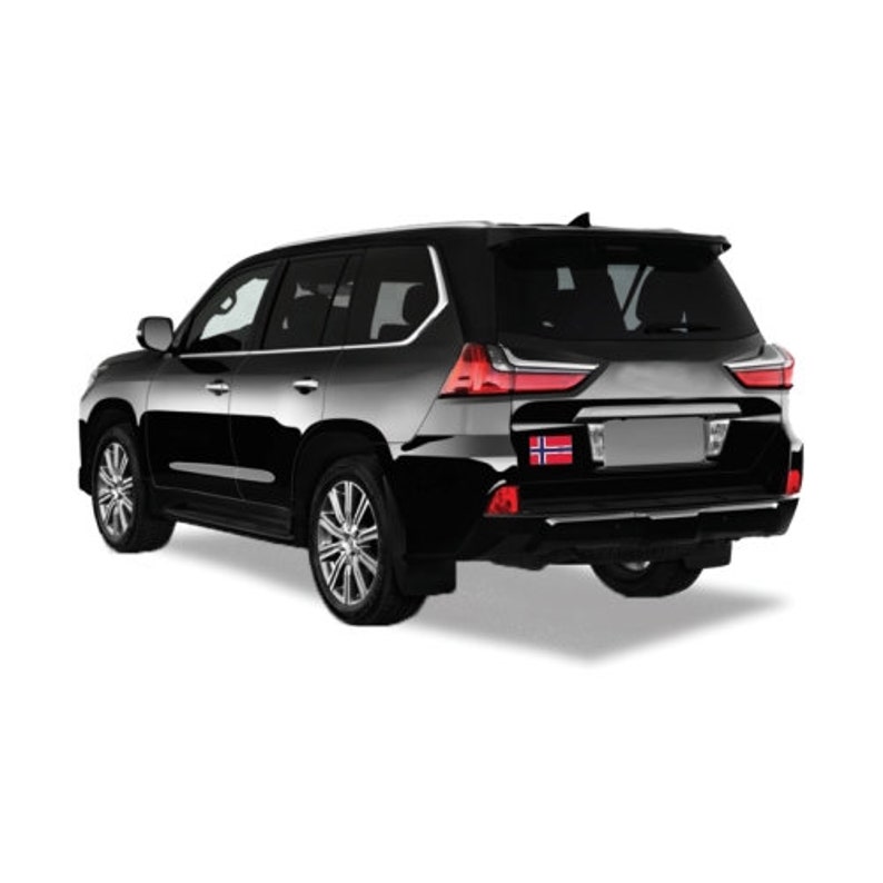 Norway Norwegian Flag Car Magnet Decal - 4 X 6 Heavy Duty for Car Truck ...