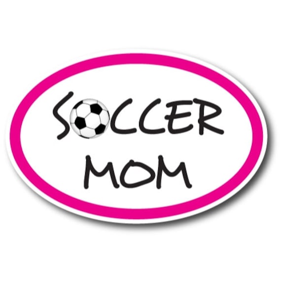 Soccer Mom Car Magnet Decal 4 X 6 Oval Heavy Duty for Car | Etsy