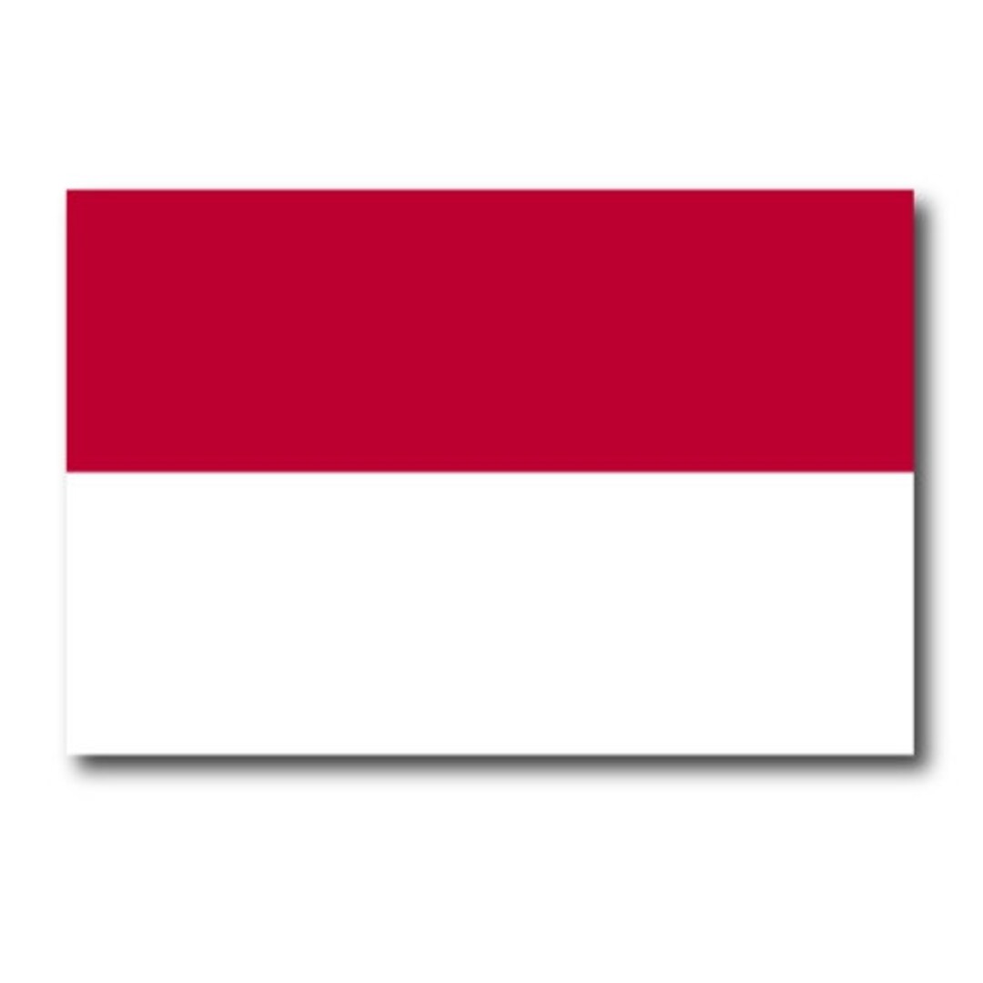 Indonesia Indonesian Flag Car Magnet Decal - 4 X 6 Heavy Duty for Car ...