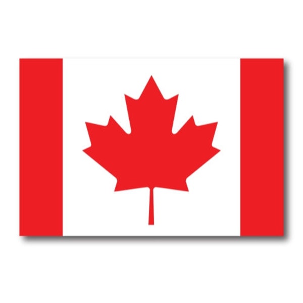 Canadian Flag Car Decals - Etsy