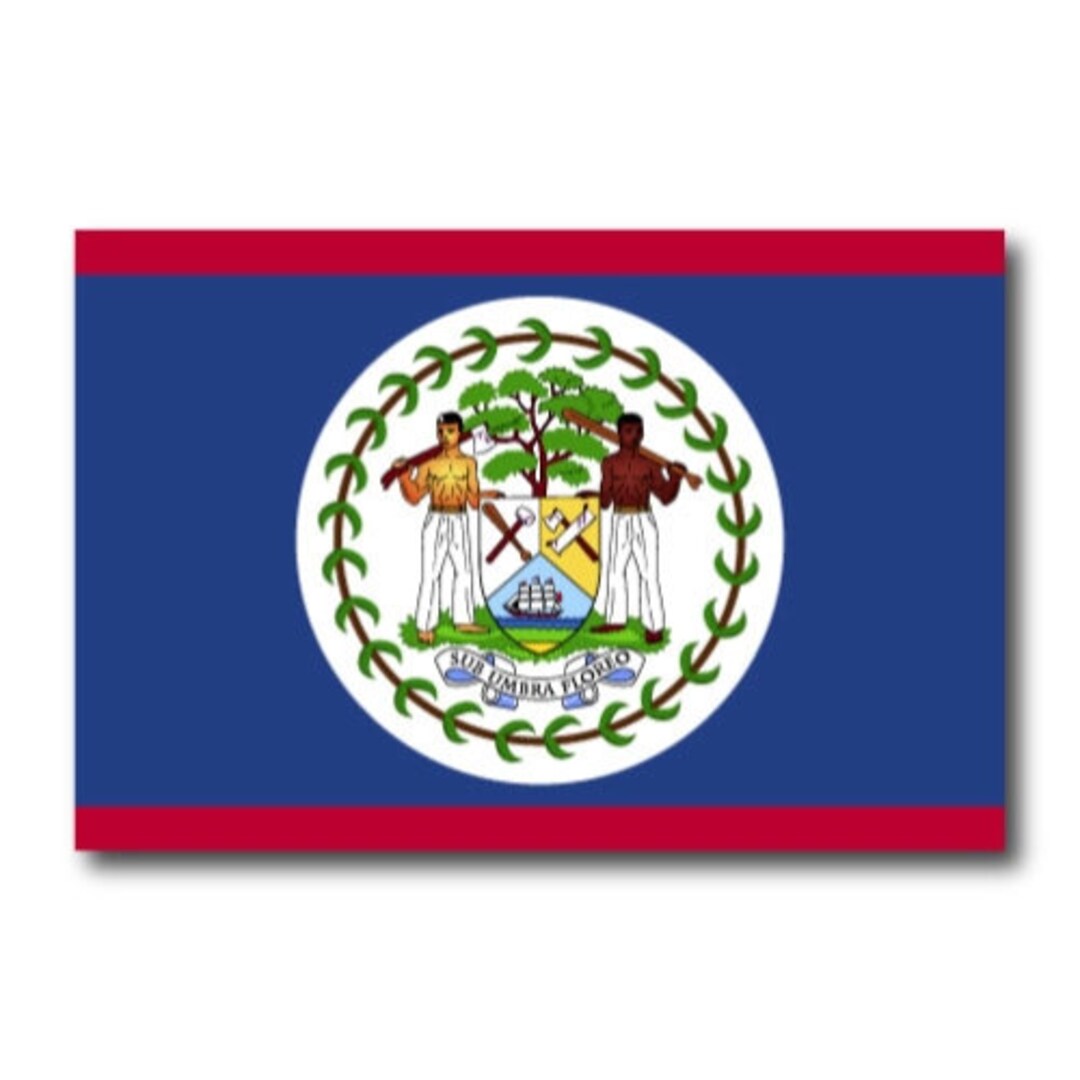 Belize Flag Car Magnet Decal - 4 X 6 Heavy Duty for Car Truck SUV … - Etsy