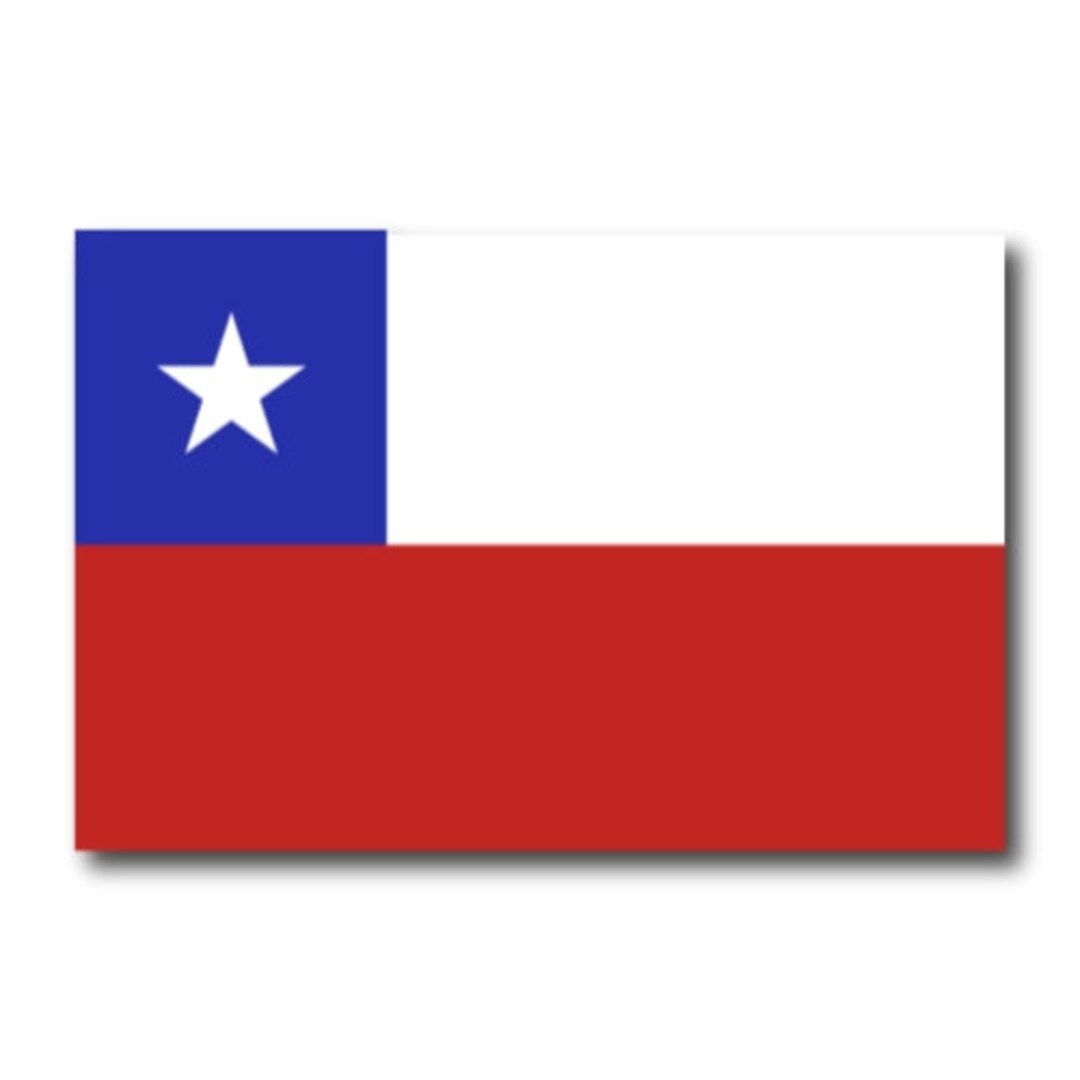 Chile Chilean Flag Car Magnet Decal - 4 X 6 Heavy Duty for Car Truck ...
