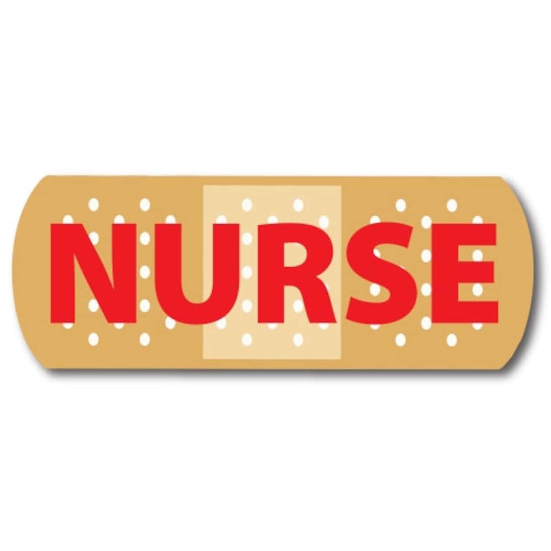 Nurse Band Aid Car Magnet 3 X 8 Decal Great for Car - Etsy