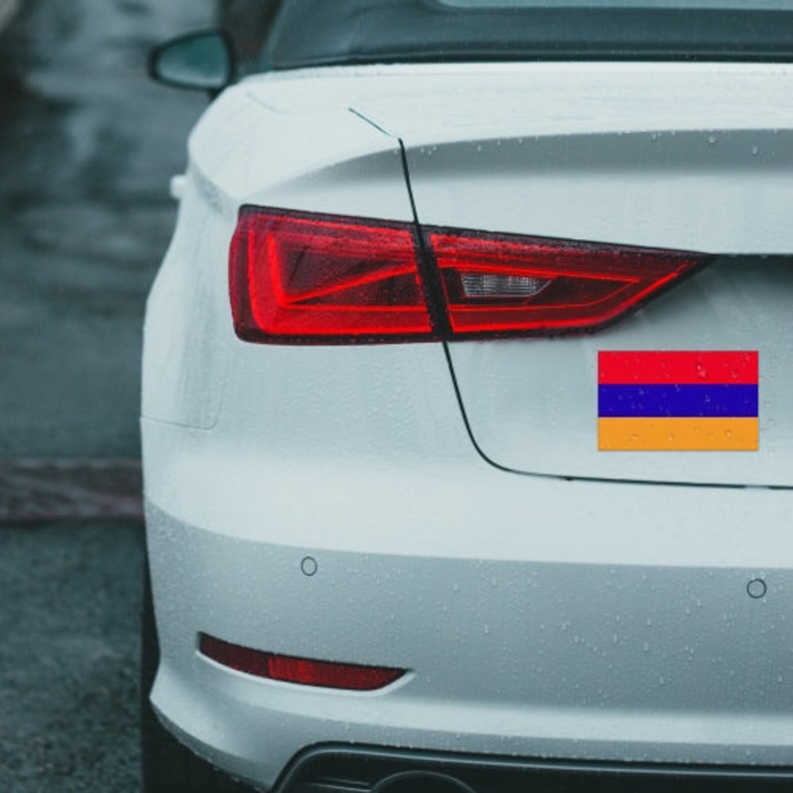 Armenia Armenian Flag Car Magnet Decal - 4 X 6 Heavy Duty for Car Truck ...