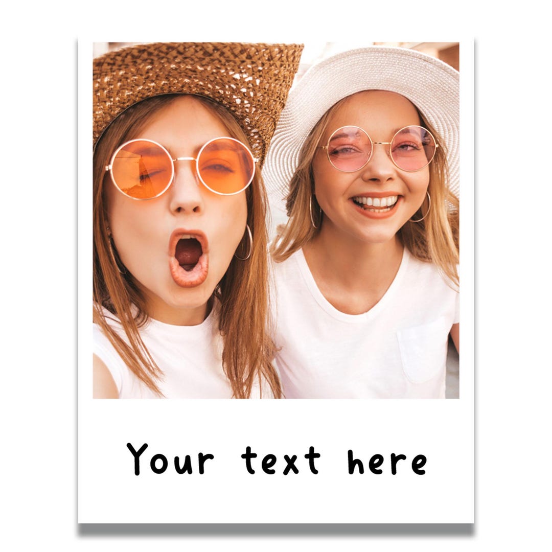 Magnet Me up Custom Instant Photo Film Style Fridge Magnet Frame ...
