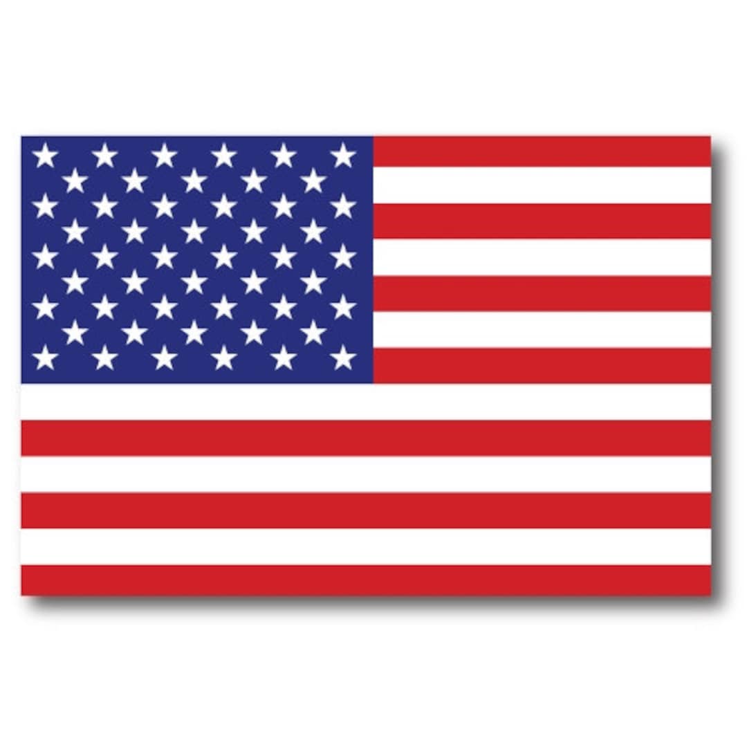 American Flag Car Magnet Decal - 4 X 6 Heavy Duty for Car Truck SUV ...