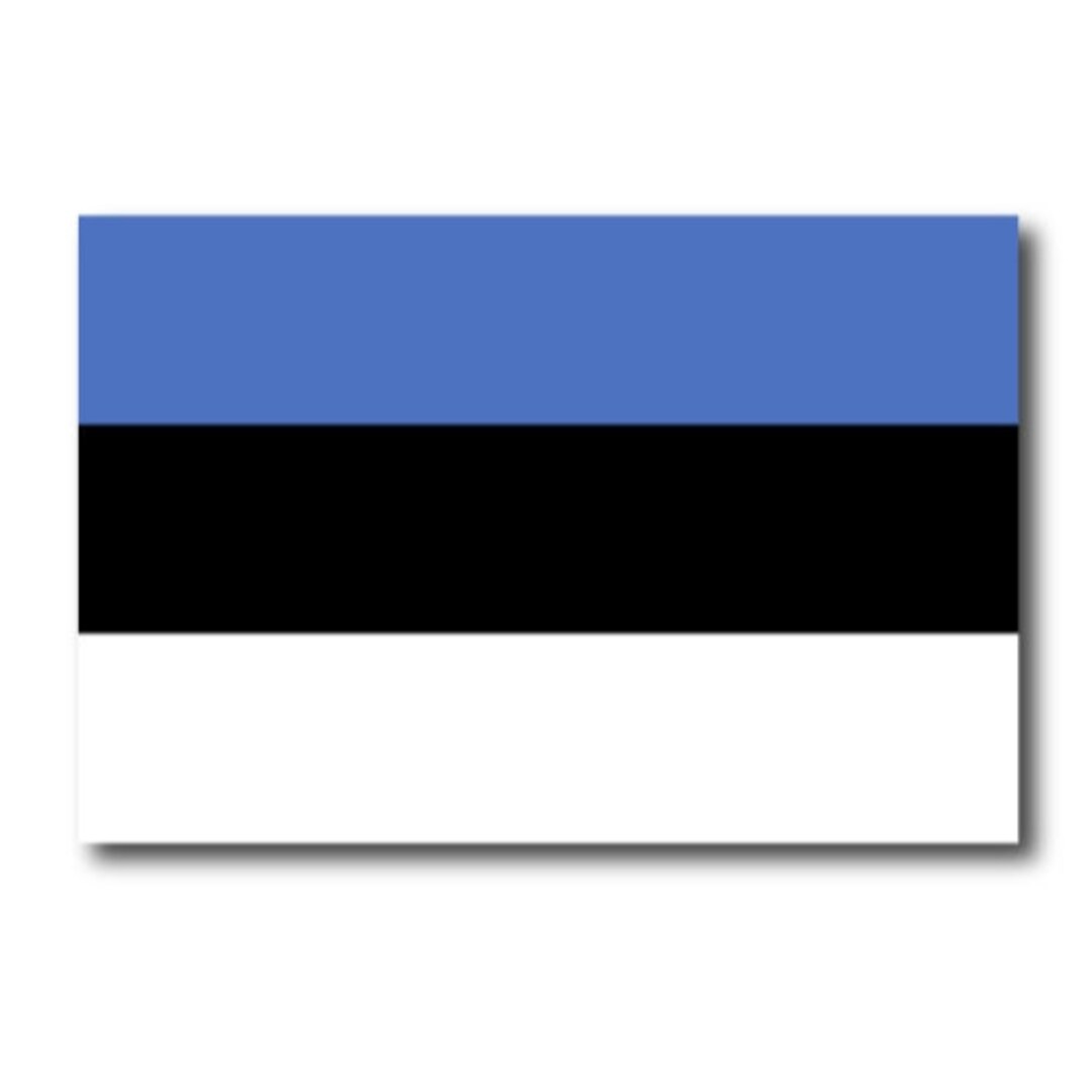 Estonia Estonian Flag Car Magnet Decal - 4 X 6 Heavy Duty for Car Truck ...