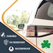 Green Shamrock Car Magnet 5-3/4" Decal - Heavy Duty for Car Truck SUV ...