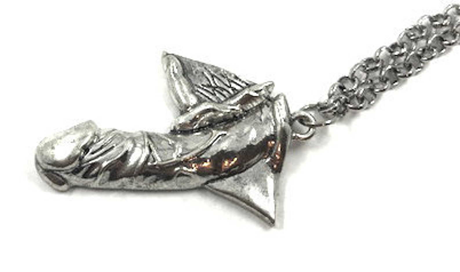 Necklace With a Firm Phallus Pendant - Etsy