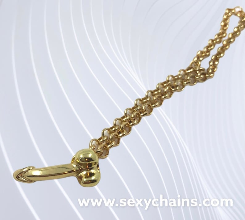 Necklace With a Penis Pendant - Etsy