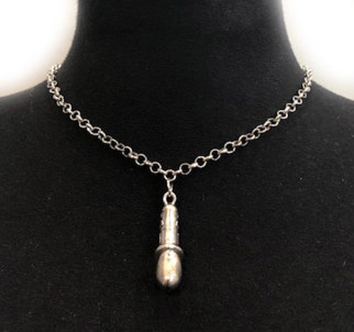 Necklace With a Phallus Pendant | Etsy