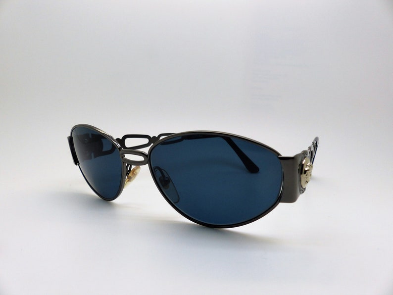 Gianni Versace Medusa Sunglasses Mod S33 Col 89m Genuine Rare Etsy