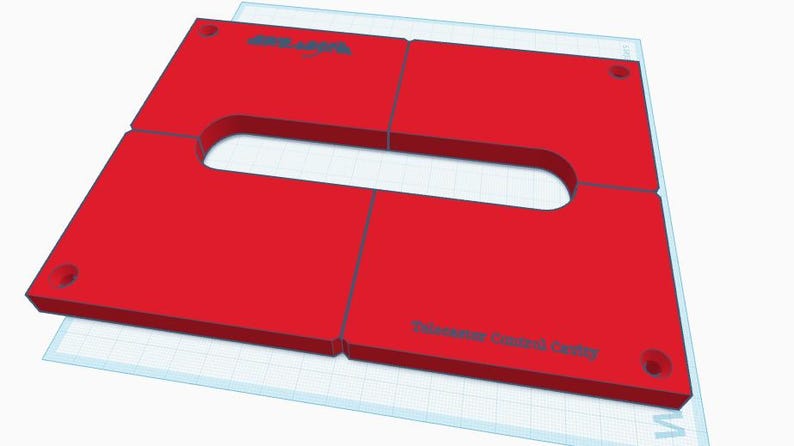 Telecaster Guitar Control Cavity Router Template (3D Print File) - Etsy