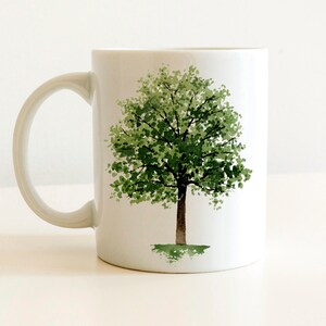 Maple Tree Mug Maple Tree Lover Gift Maple Tree Coffee Mug Unique Tree ...