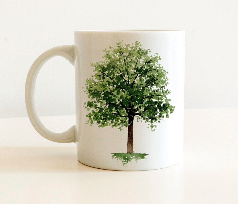 Maple Tree Mug Maple Tree Lover Gift Maple Tree Coffee Mug | Etsy