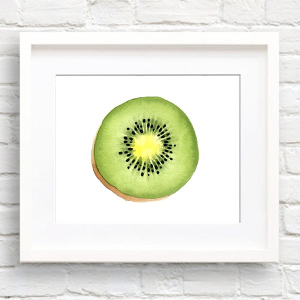 Kiwi Fruit Wall Art - Etsy