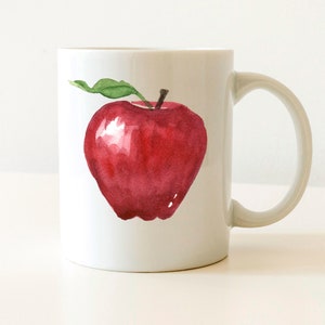 Apple Mug - Apple Lover Gift - Apple Coffee Mug - Unique Apple Gifts - Etsy