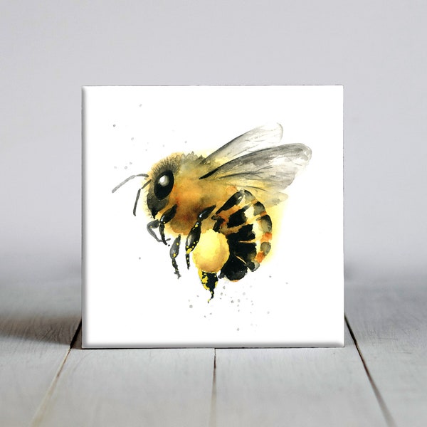 Bee Tile - Etsy