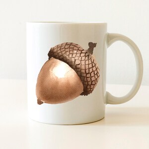 Acorn Mug - Acorn Lover Gift - Acorn Coffee Mug - Unique Acorn Gifts - Etsy