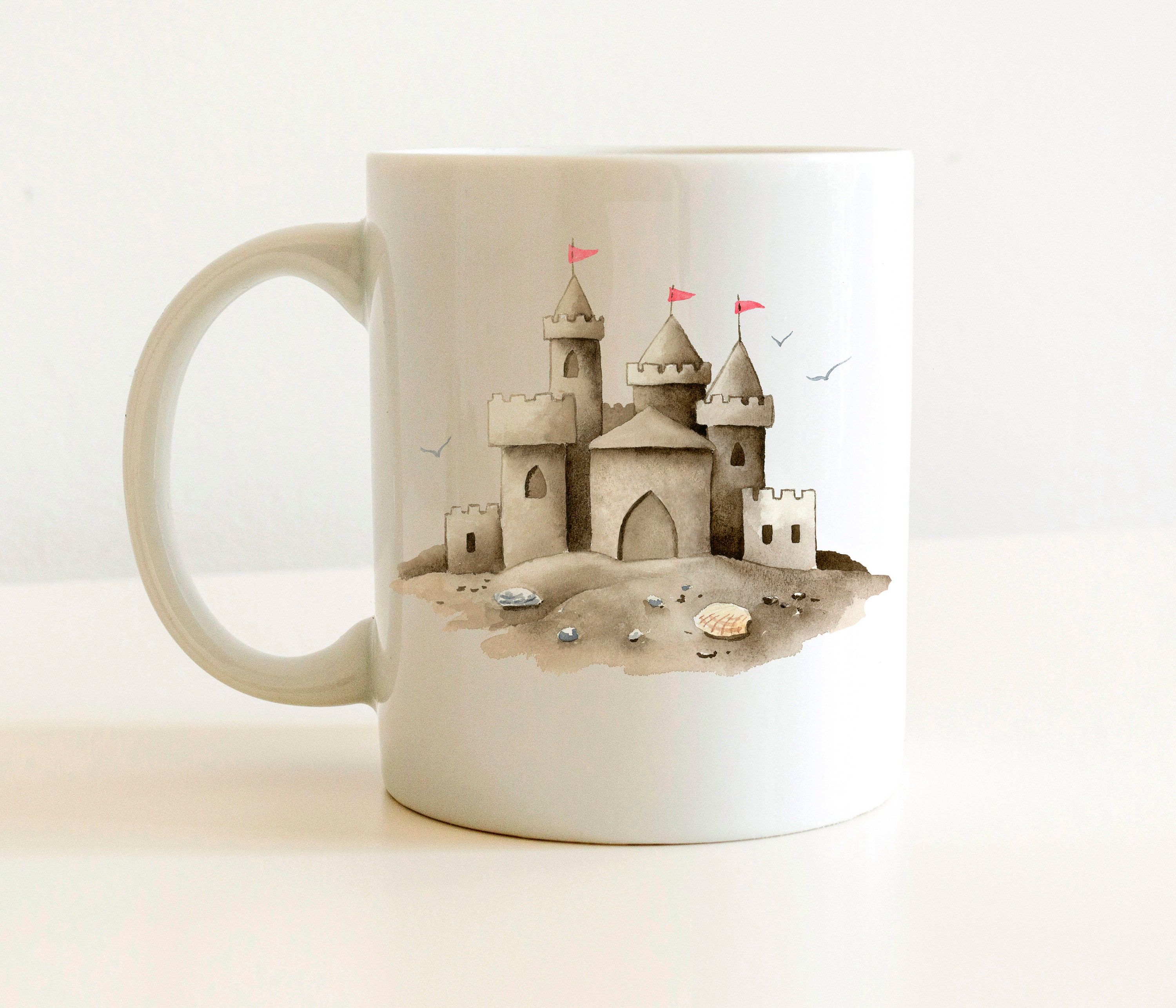 Sand Castle Mug Sand Castle Lover Gift Sand Castle Coffee | Etsy