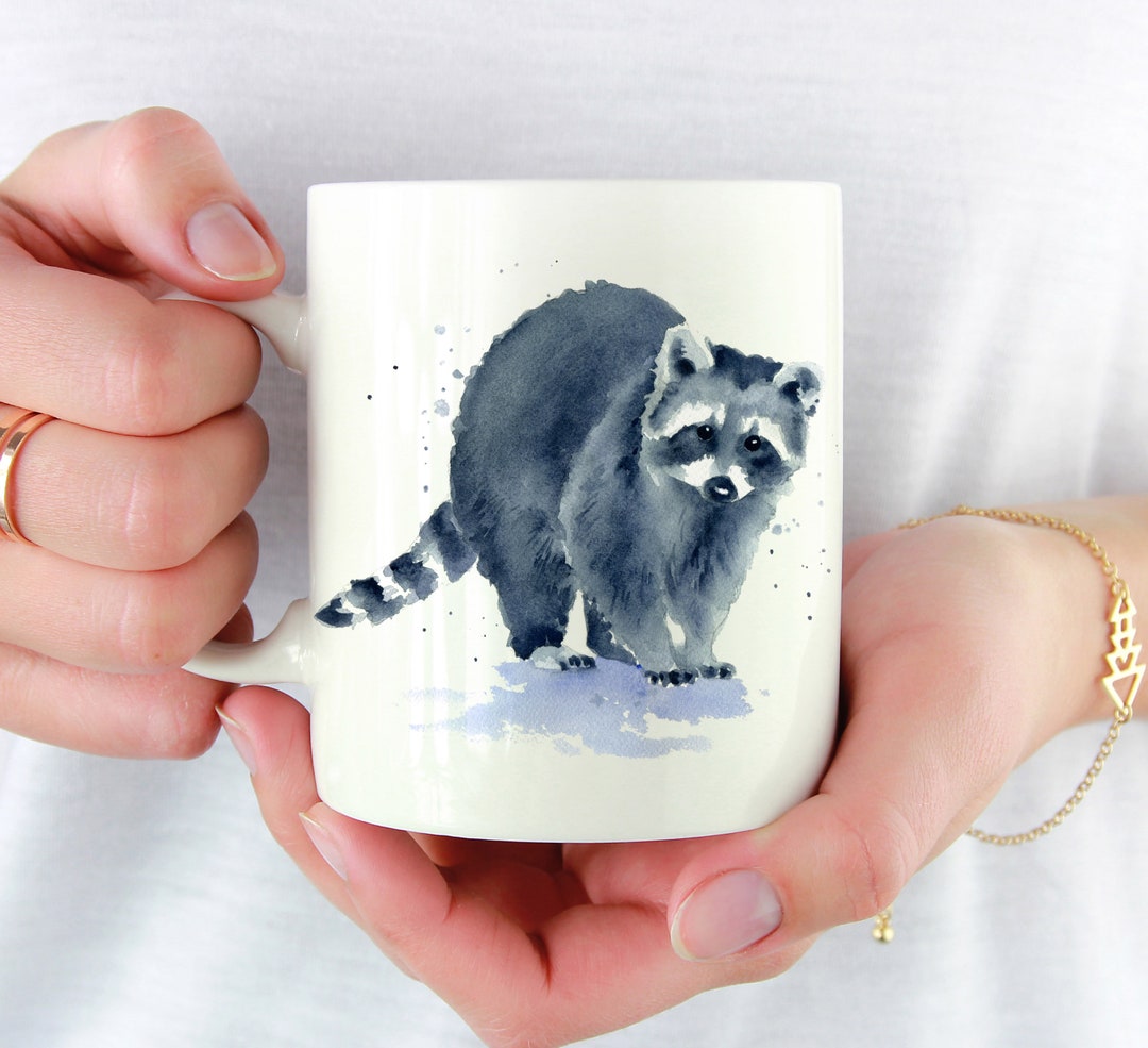 Raccoon Mug Raccoon Lover Gift Raccoon Coffee Mug Unique Raccoon Gifts ...
