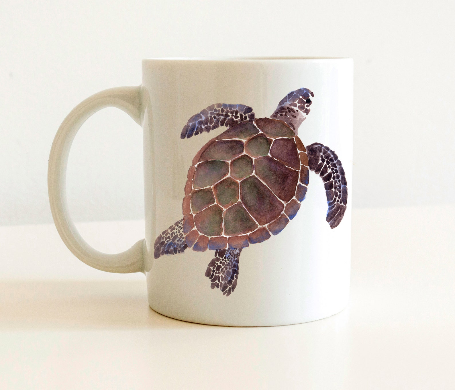 Sea Turtle Mug Sea Turtle Lover Gift Sea Turtle Coffee Mug - Etsy